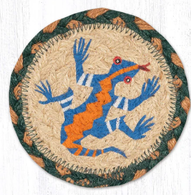 Desert Lizard Capitol Earth 5" Coaster – Tippy Canoe