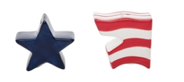 Freedom Flag Salt and Pepper Shaker Set – Tippy Canoe