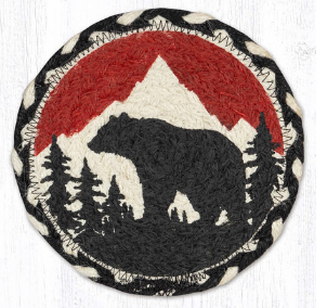 Bear Mountain Capitol Earth 5" Coaster – Tippy Canoe