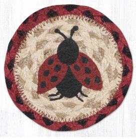 Flying Lady Bug 5" Coaster – Tippy Canoe
