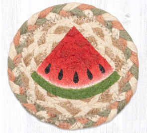 Watermelon Capitol Earth 5" Coaster – Tippy Canoe