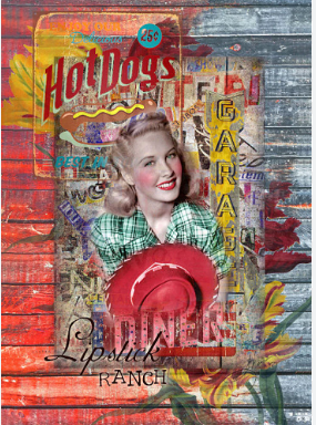 Lipstick Ranch (24x32) – Tippy Canoe