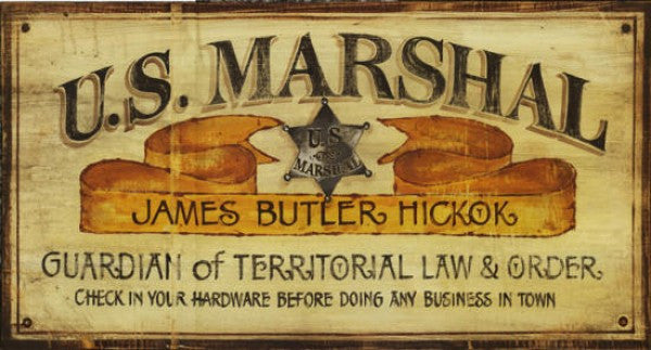 "US Marshall" Sign (PP-961) – Tippy Canoe